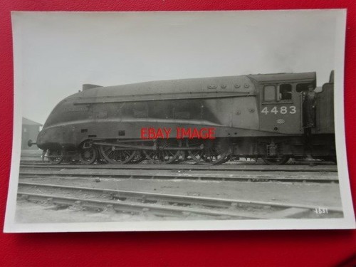 PHOTO LNER CLASS A4 LOCO NO 4483 KINGFISHER BR 60024 | eBay