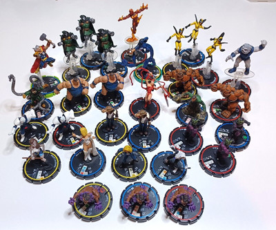 Heroclix: Clobberin' Time lot - 31 figures (Doombot, Doctor Octopus ...
