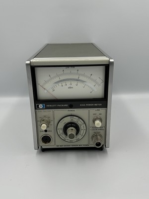 HP 435A RF Power Meter - PARTIALLY TESTED - Hewlett Packard | eBay