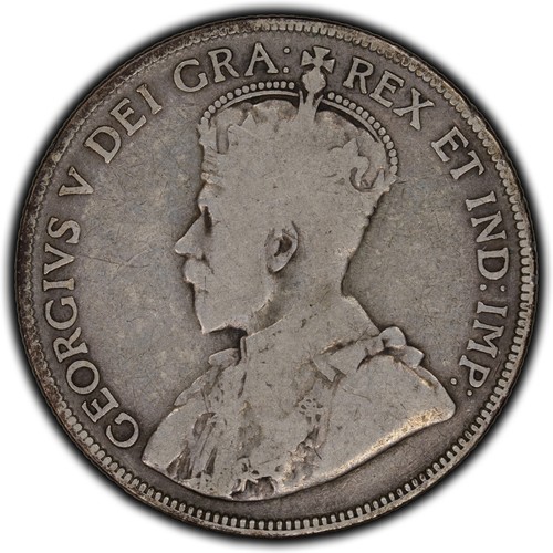 Canada 1931 50 Cents Silver Coin (scratch) | eBay