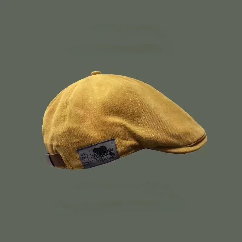 Cotton Peaky Blinders Caps for Men Hats Berets British Western Style ...