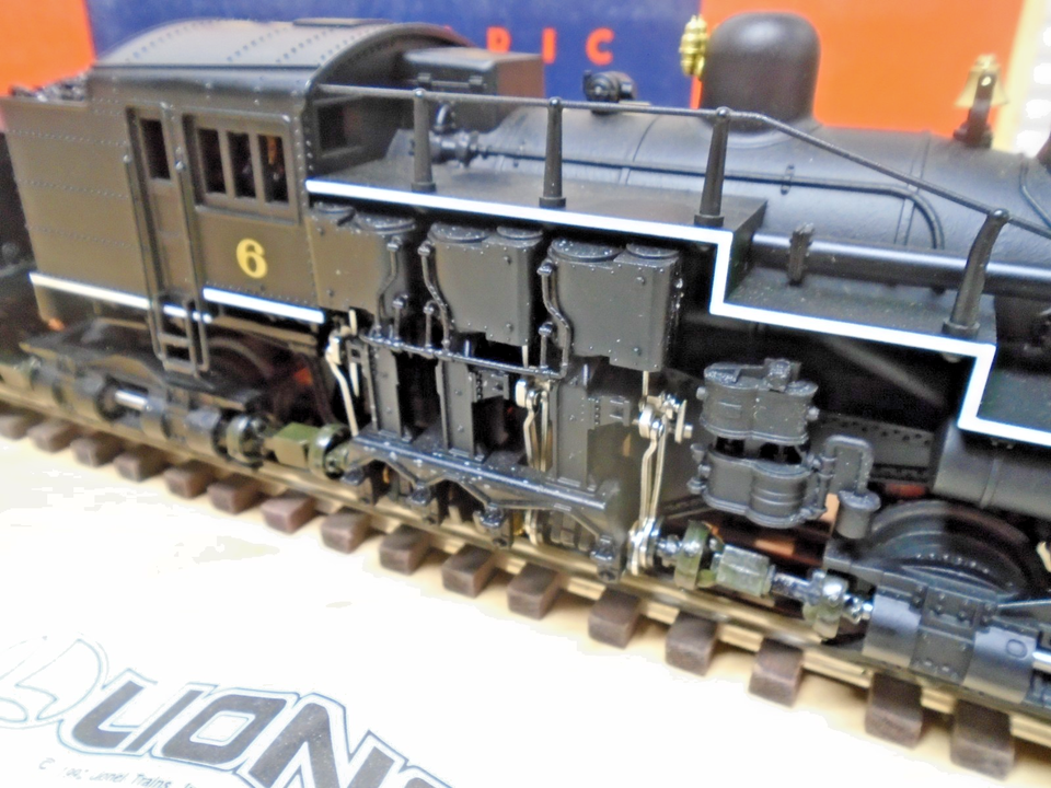 Clean Lionel 18023 Western Maryland Shay Logging Loco Runs/Light/Smoke ...
