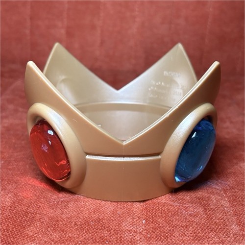 2014 Nintendo Princess Peach Crown Gold with Red and Blue Gems Costume ...