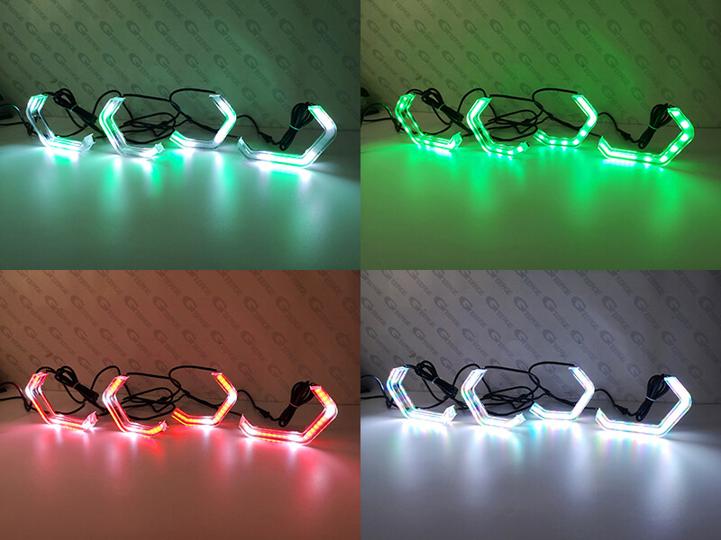 For MERCEDES BENZ CLS W219 C219 Concept M4 Iconic Style Hex RGB LED ...