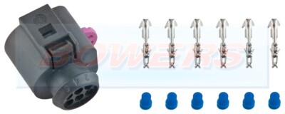 6 WAY 6 PIN CONNECTOR PLUG KIT FOR HYUNDAI KIA 9999900104AS | eBay UK