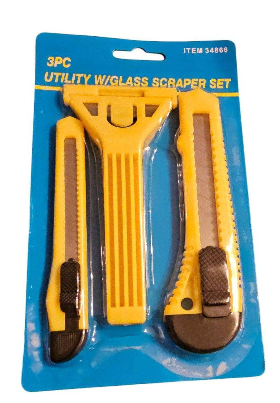 Utility Scraper Set with Glass Scraper 3 pc # 34866 New | eBay