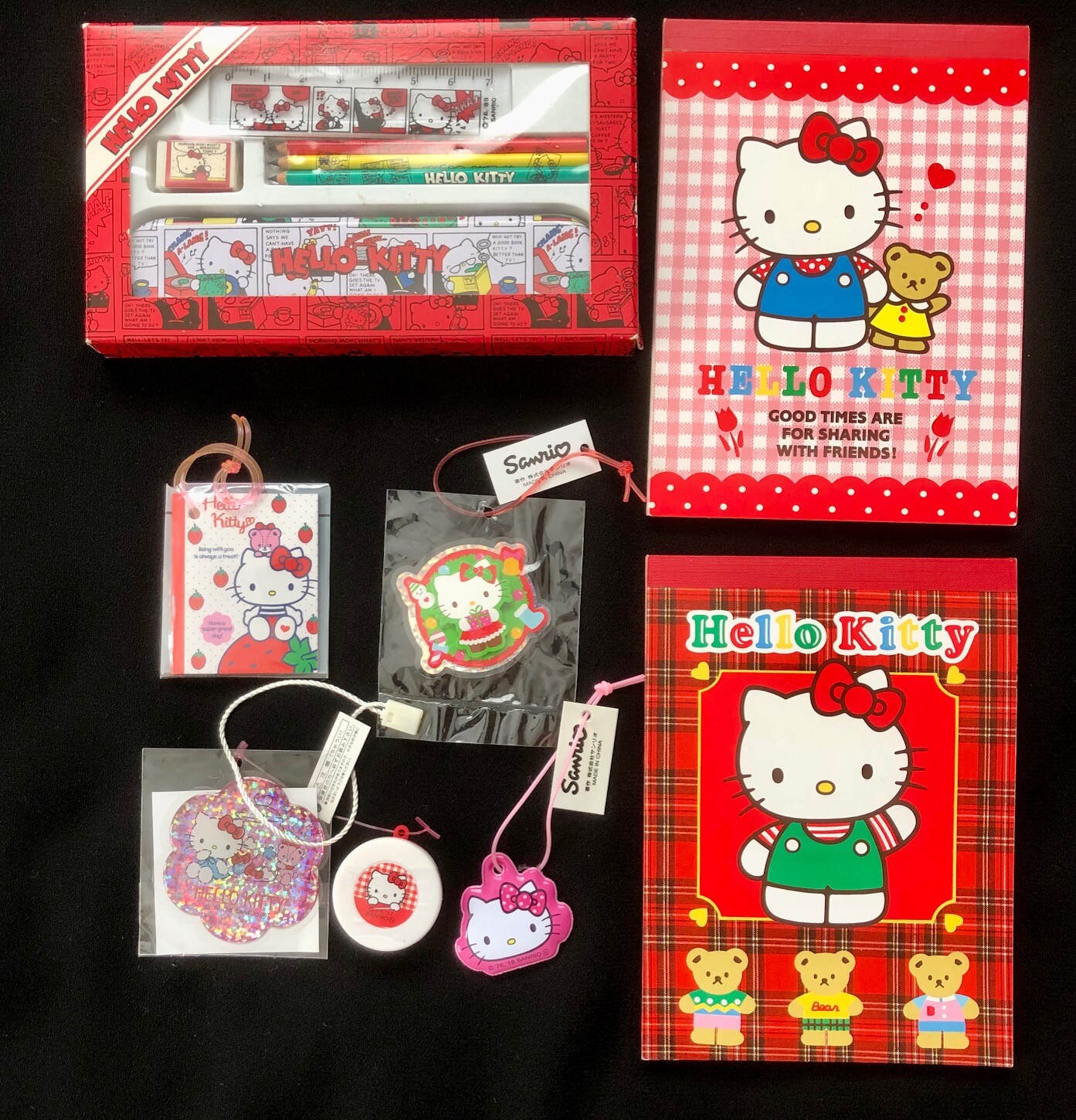 Sanrio Hello Kitty Mini Stationery Set 1989 Notepad Kawaii # 3370 | eBay