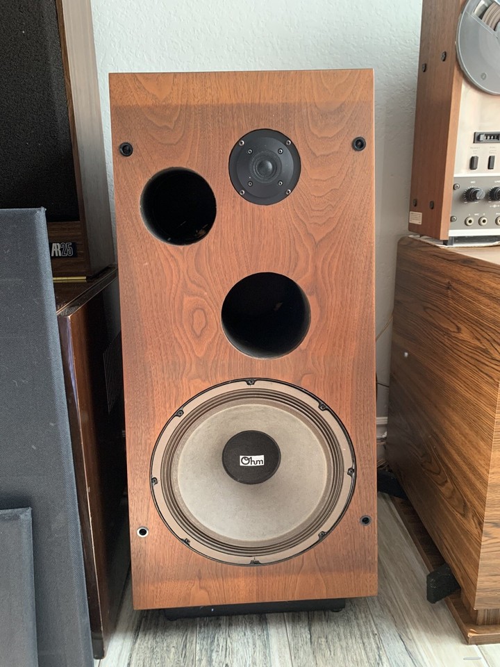 Ohm Walsh Model I Vintage Speakers 🔊 Beautiful Sound, Up To 1000W 🤯 | eBay