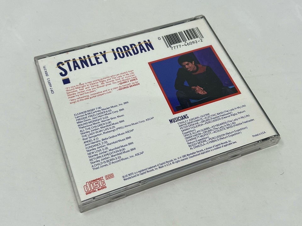 Magic Touch - Music CD - Stanley Jordan - 1988-09-26 - Blue Note ...