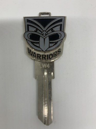 NRL 3D House Key - New Zealand Warriors - LW4 Blank Metal Badge Rugby ...