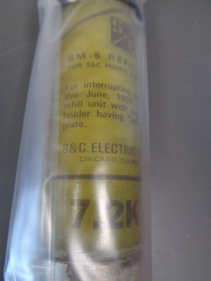 New S&C 131150R4 100E Amp Fuse Refill Unit SM-5 NIB | eBay