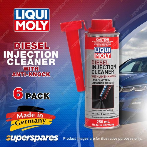 6 x Liqui Moly Diesel Injection Cleaner with Anti-Knock Fuel Additive ...