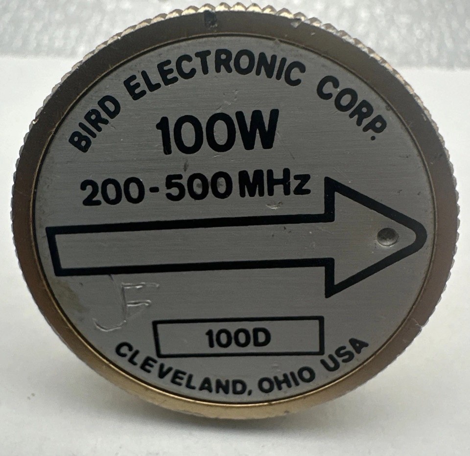 Bird 43 Thruline WattMeter Element 100W 100D 200-500MHz | eBay