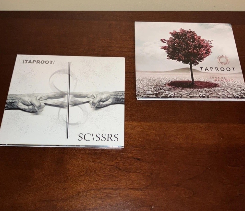 Taproot Signed Scissrs & Best Of Besides CD Lot Rare Nu Metal Band | eBay