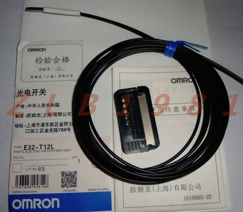 ONE NEW- OMRON Fiber Optic Sensors E32-T12L | eBay