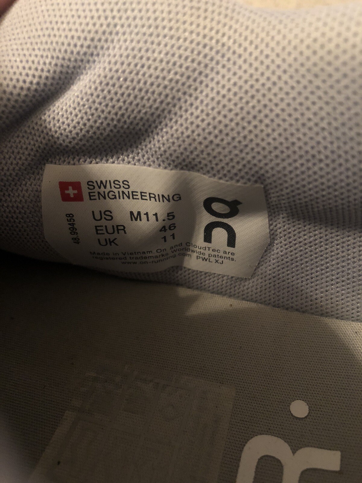 On Cloud Cloud Tex Mens The Roger Advantage White W/R… - Gem