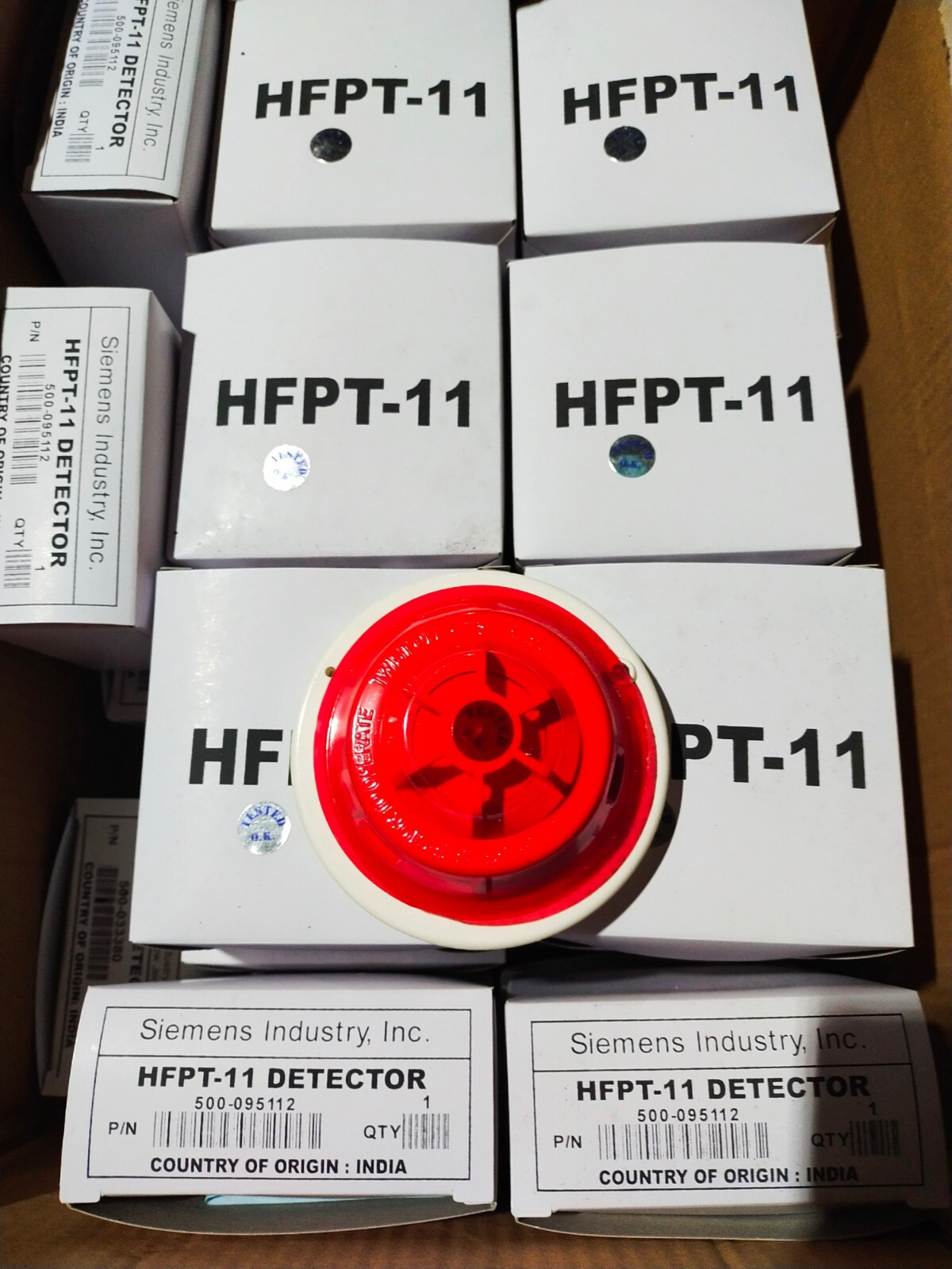 SET OF 5 ( RECON ) SIEMENS HFPT-11 HEAT DETECTOR | eBay