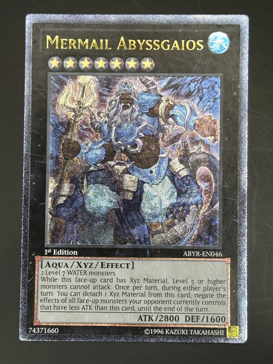 Yu Gi Oh Mermail Abyssgaios