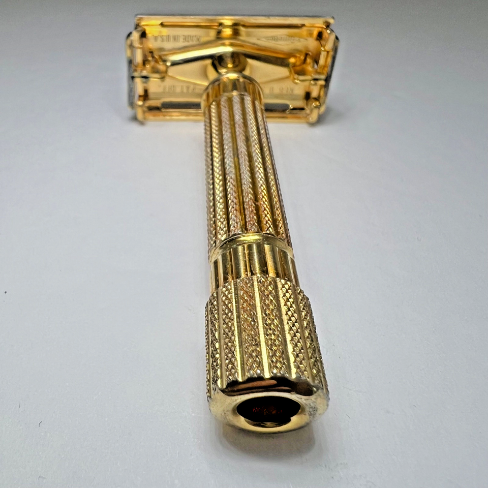 Gillette Aristocrat Gold [1940s] - Vintage Razor Double Edge FREE ...