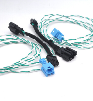 Retrofit LED splitter Door Sill courtesy cable footwell For Mercedes ...