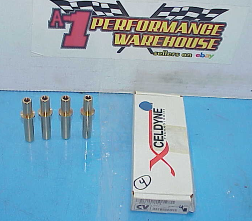 4 NEW 7MM Xceldyne Bronze Valve Guides .275" I.D. x 2.747 Long x .501 ...