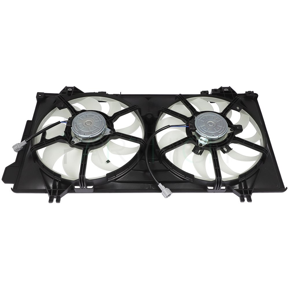 Radiator Condenser Cooling Fan Assembly Electric For 2014 2015 2016 ...