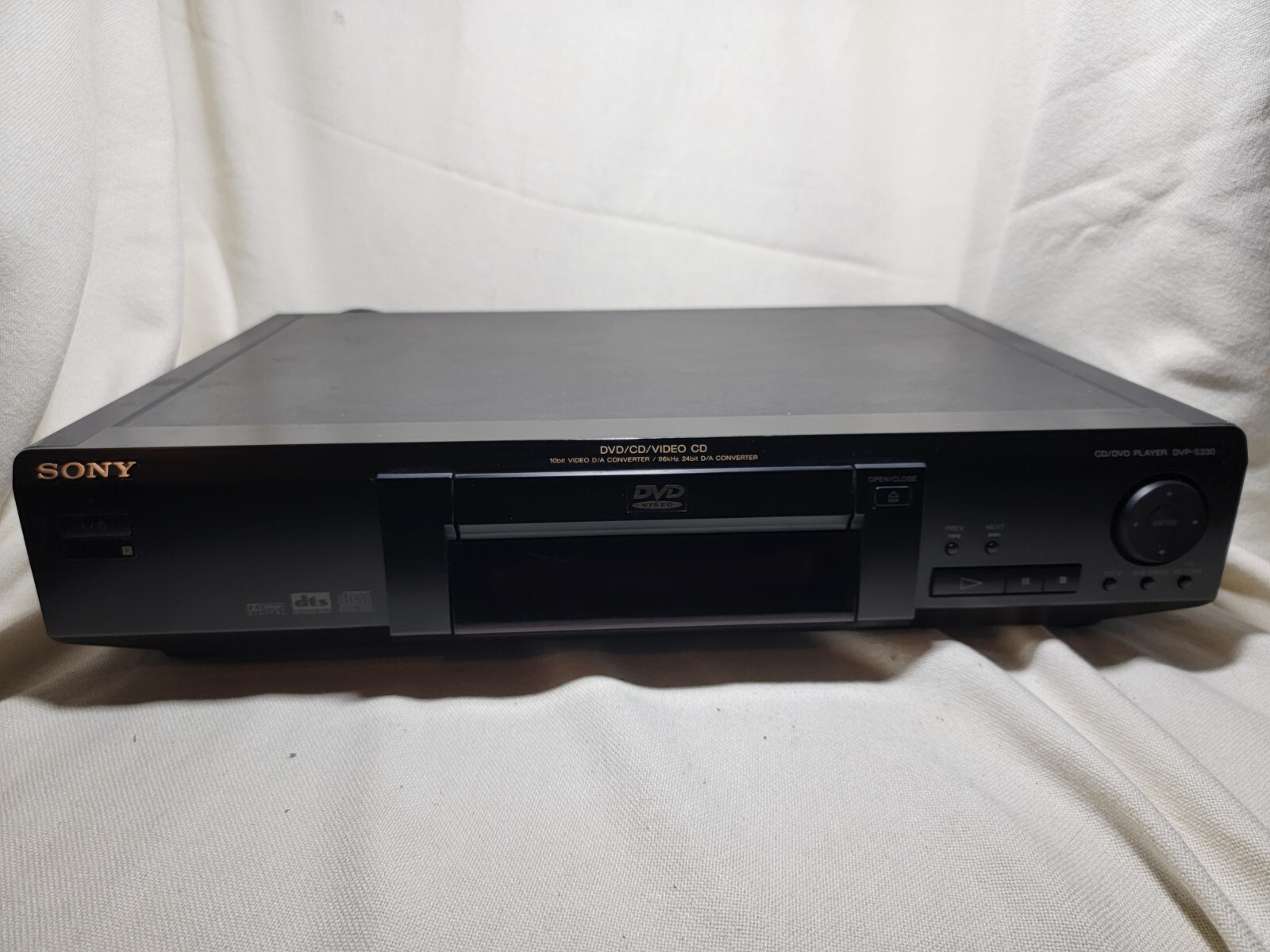 SONY DVD/CD PLAYER DVP-S330 USED TESTED NO REMOTE 27242554610| eBay