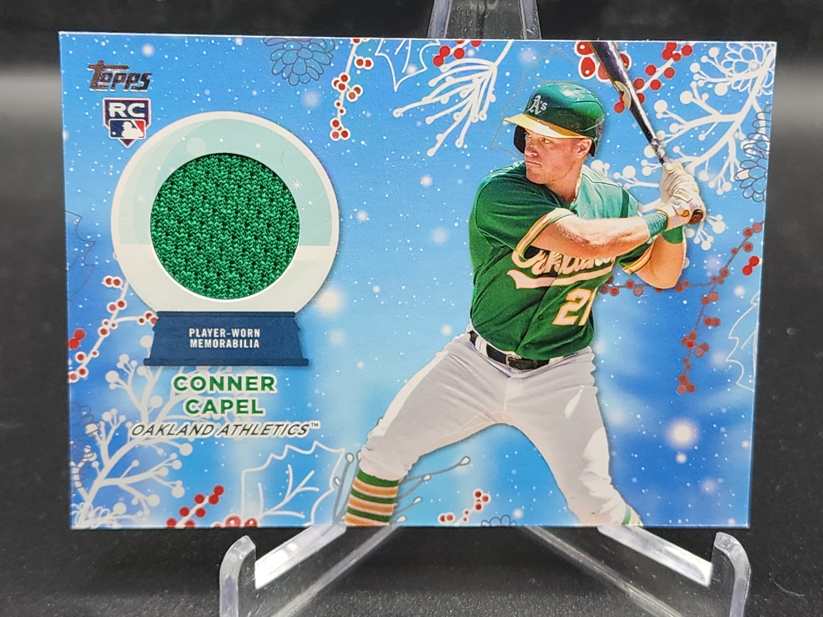 2023 Topps Holiday #RC-CC Conner Capel Relics | eBay