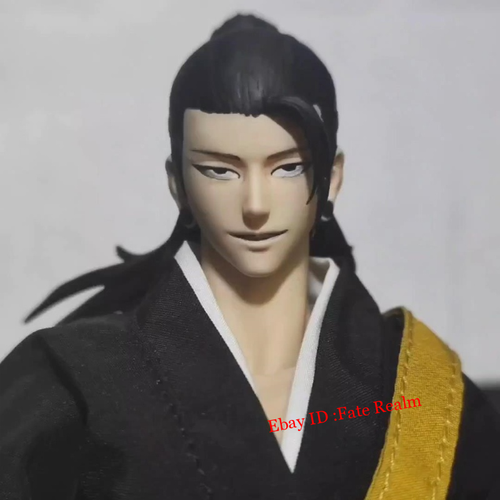 1/12 Jujutsu Kaisen Geto Suguru Head Carving For 6" Romankey Storm ...