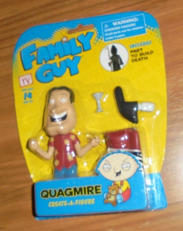 Family Guy "QUAGMIRE" Create-A-Figure Action Figure 2013 | eBay