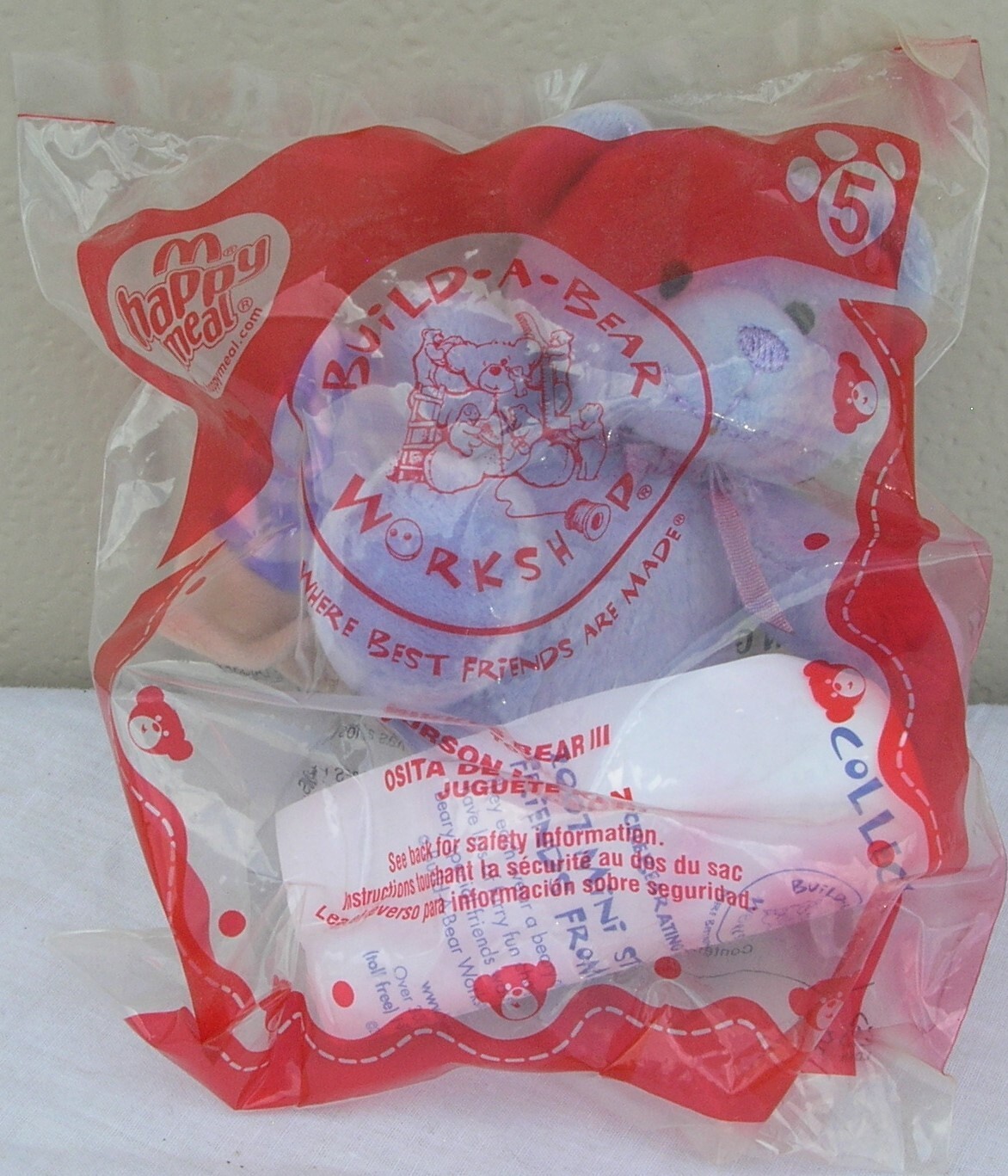 Toy 5 Happy Meal Nikki's Bear III McDonalds 2007 | eBay