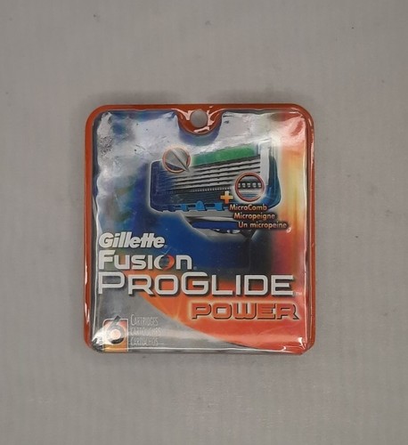 Gillette Fusion PROGLIDE POWER cartridge Refill Pack Of 6 Brand New ...