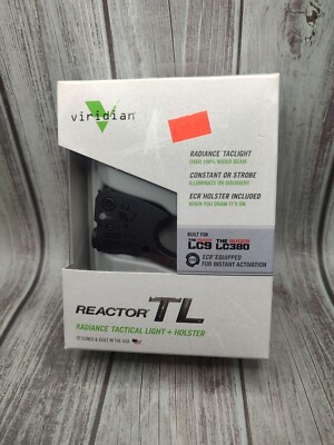 Viridian Reactor TL Tactical Light & Holster For Ruger LC9 LC380 - RTL ...