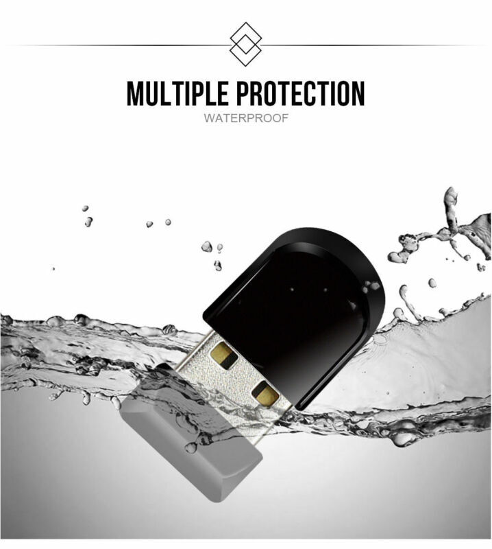 Mini Black Usb 2.0 Memory Stick Flash Pen Thumb Key Drive Lot 2T/1T ...