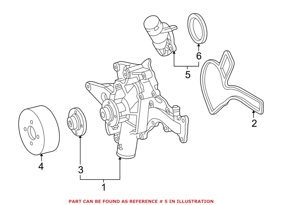 For Mercedes Genuine Engine Coolant Thermostat Kit 1122030275 | eBay