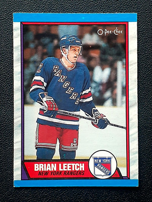 BRIAN LEETCH RC 1989-90 O-PEE-CHEE 89-90 NO 136 EX 51755 | eBay
