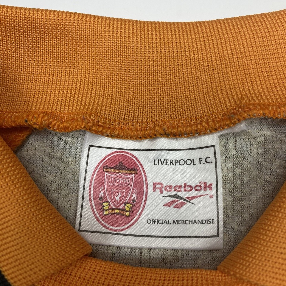 Vintage Liverpool 1996 1997 Goalkeeper Reebok Football Shirt Soccer ...