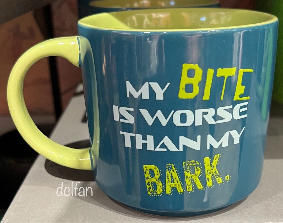 Disney Parks Guardians of the Galaxy Rocket Bite Bark Coffee Mug NEW ...