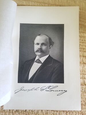 JOSEPH STUART LOVERY,UTICA,NY 1800's BUSINESSMAN.1912 10.2" x 7 ...