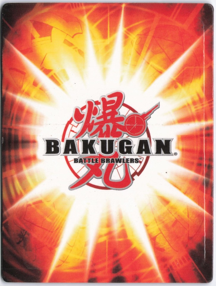 Bakugan TRIANGLE GATE Metal Gate Card SILVER 2008 BA351a-GA-SM-GBL-04 4 ...