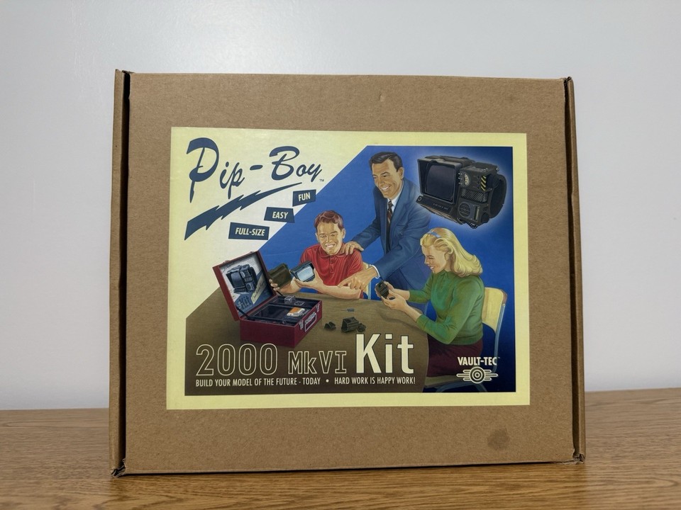 Fallout Pip-Boy 2000 MK VI Construction Kit Open Box ASSEMBLED | eBay