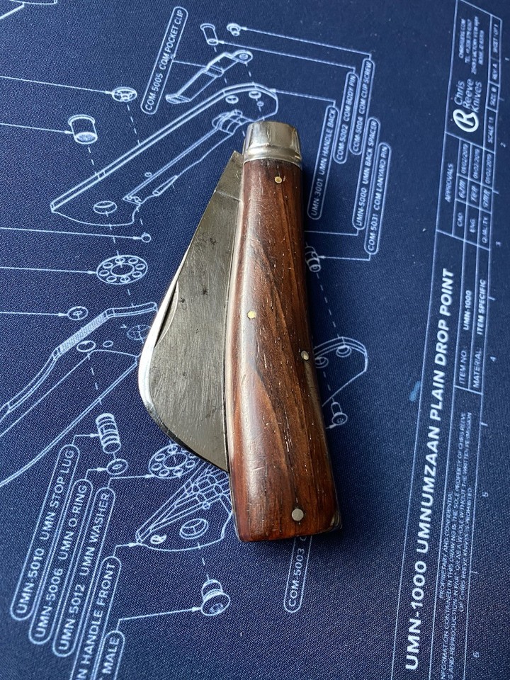 Vintage Schrade Walden New York USA Made Hawkbill Pruning Slipjoint ...