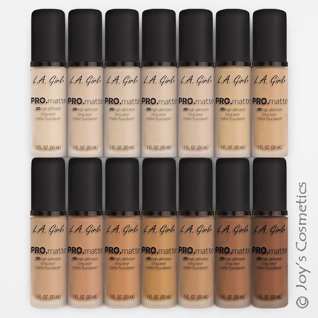 Base liquida Pro Matte Foundation natural - L.A. Girl | Compra online ...