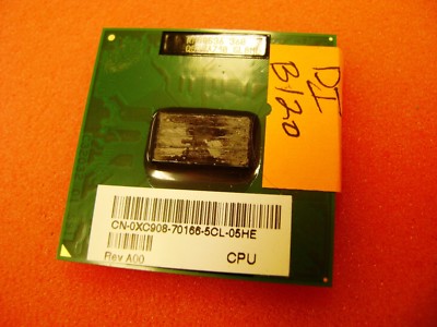 Dell Inspiron B120 Laptop CPU Processor XC908 Celeron M 360 1.4GHz ...