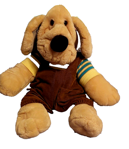 Vintage 1980s Ganz Wrinkles Dog Plush Puppet Tan 18" | eBay