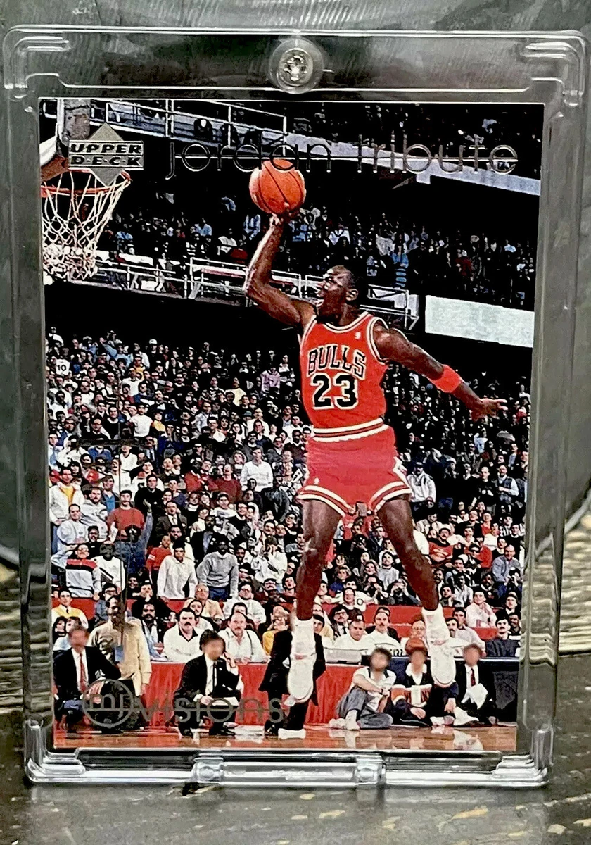 Michael Jordan Dunking From 3 Point Line