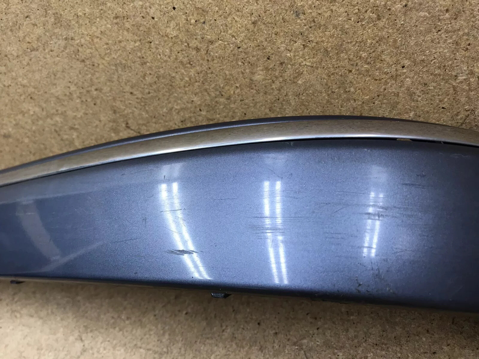 06- 09 MERCEDES E350 04- 06 E55 AMG E320 LEFT REAR BUMPER MOLDING ...