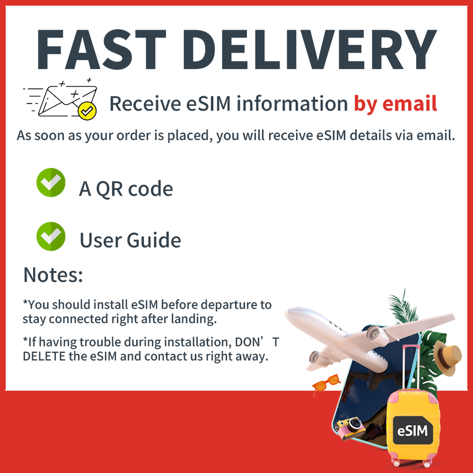 [eSIM] Thailand esim Travel e-SIM Card DATA eSIM QR Code Unlimited data ...