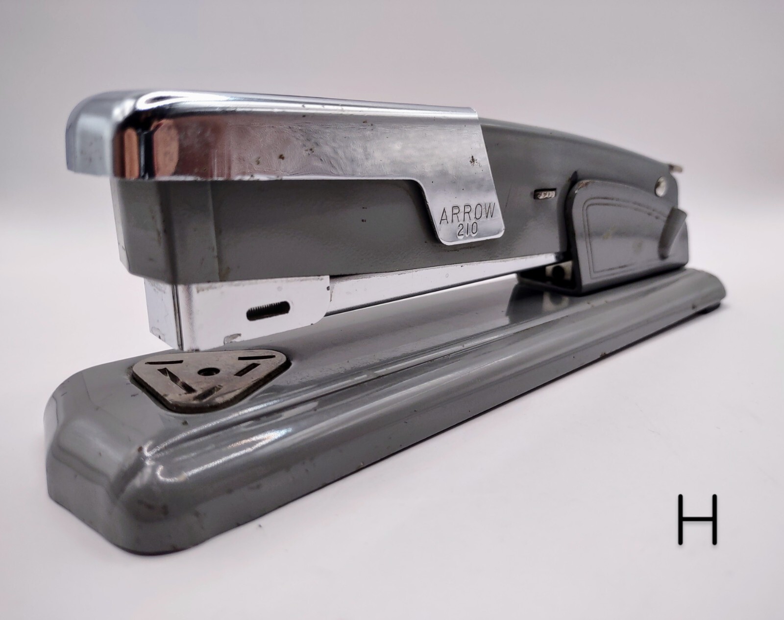 Vintage Arrow 210 Stapler Gray Grey Retro Stapler Made USA Brooklyn NY ...