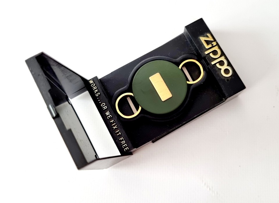Vintage Zippo key holder Collectible 1980's zippo key ring w/ plastic ...
